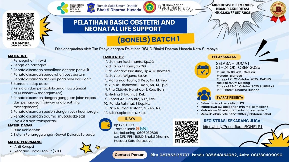 Pelatihan Basic Obstetri and Neonatal Life Support (BONELS) Batch 1 ...